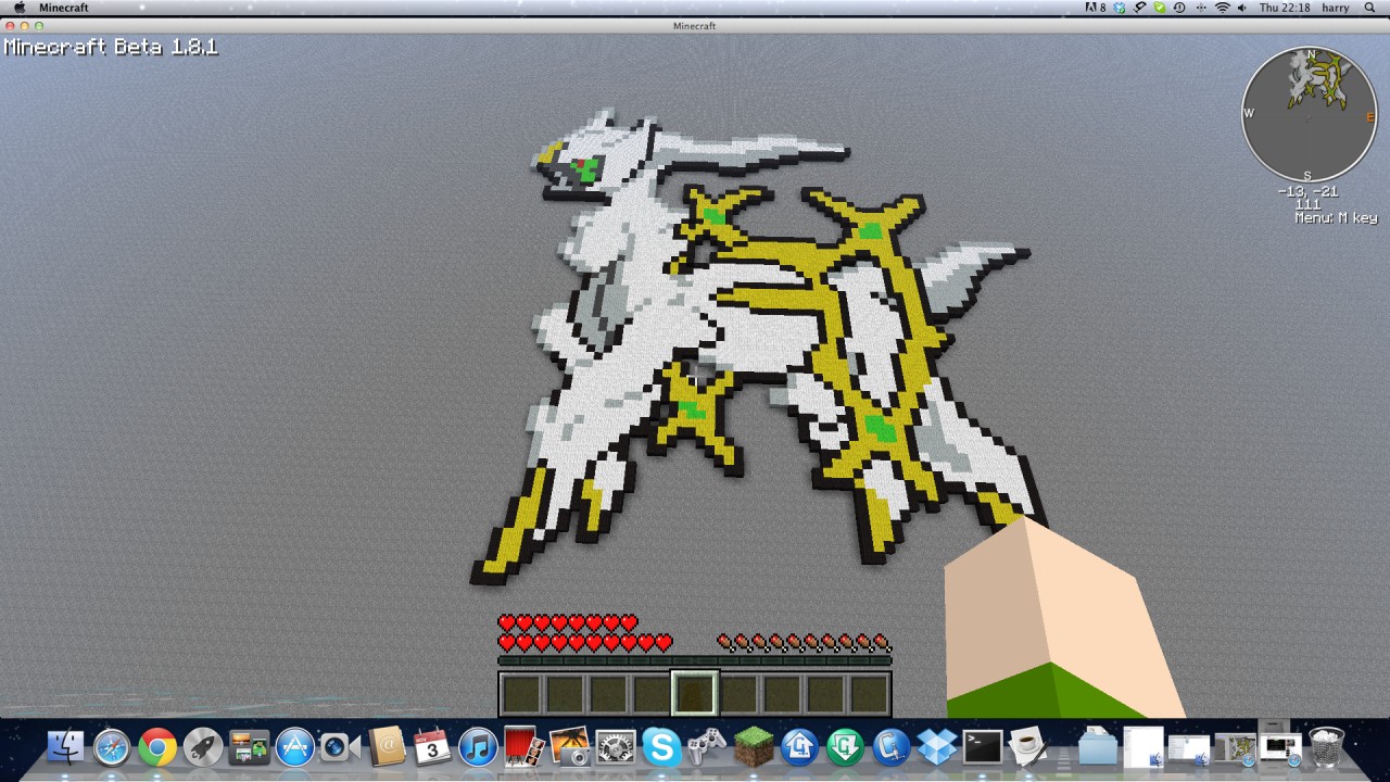 arceus Minecraft Map